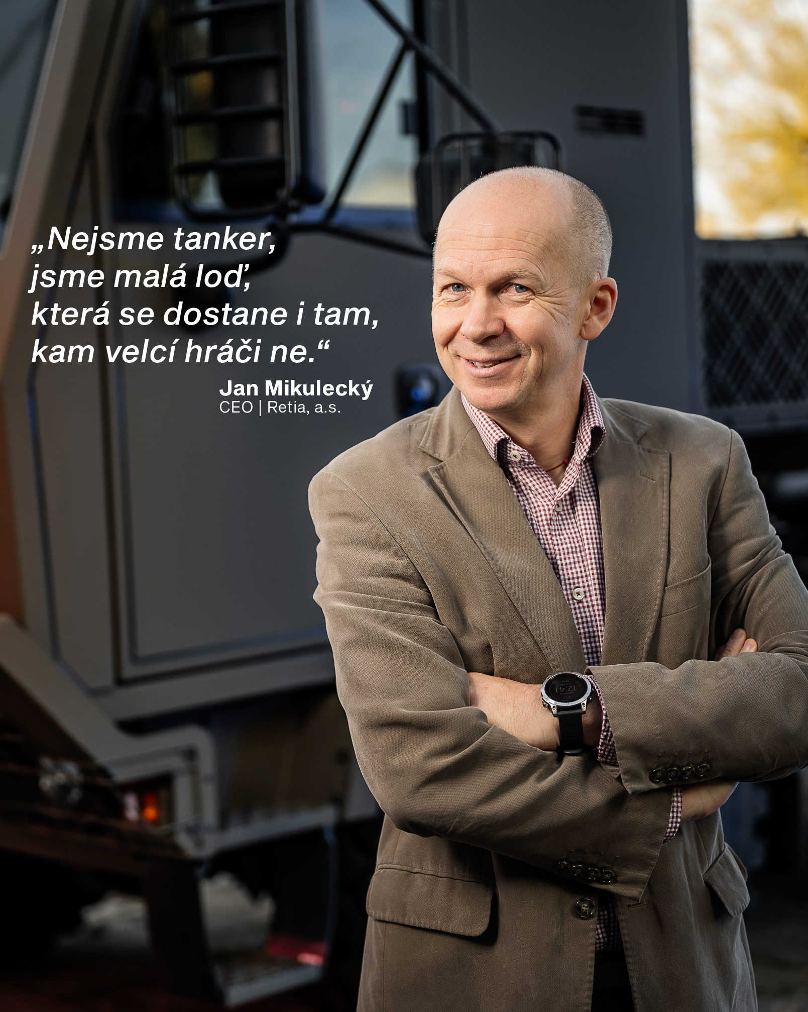 Rozhovor s naším CEO Janem Mikuleckým pro Reflex.cz – RETIA